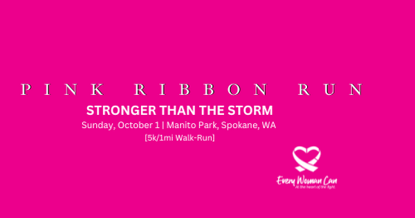 EWC Pink Ribbon Run VII | Stronger Than the Storm